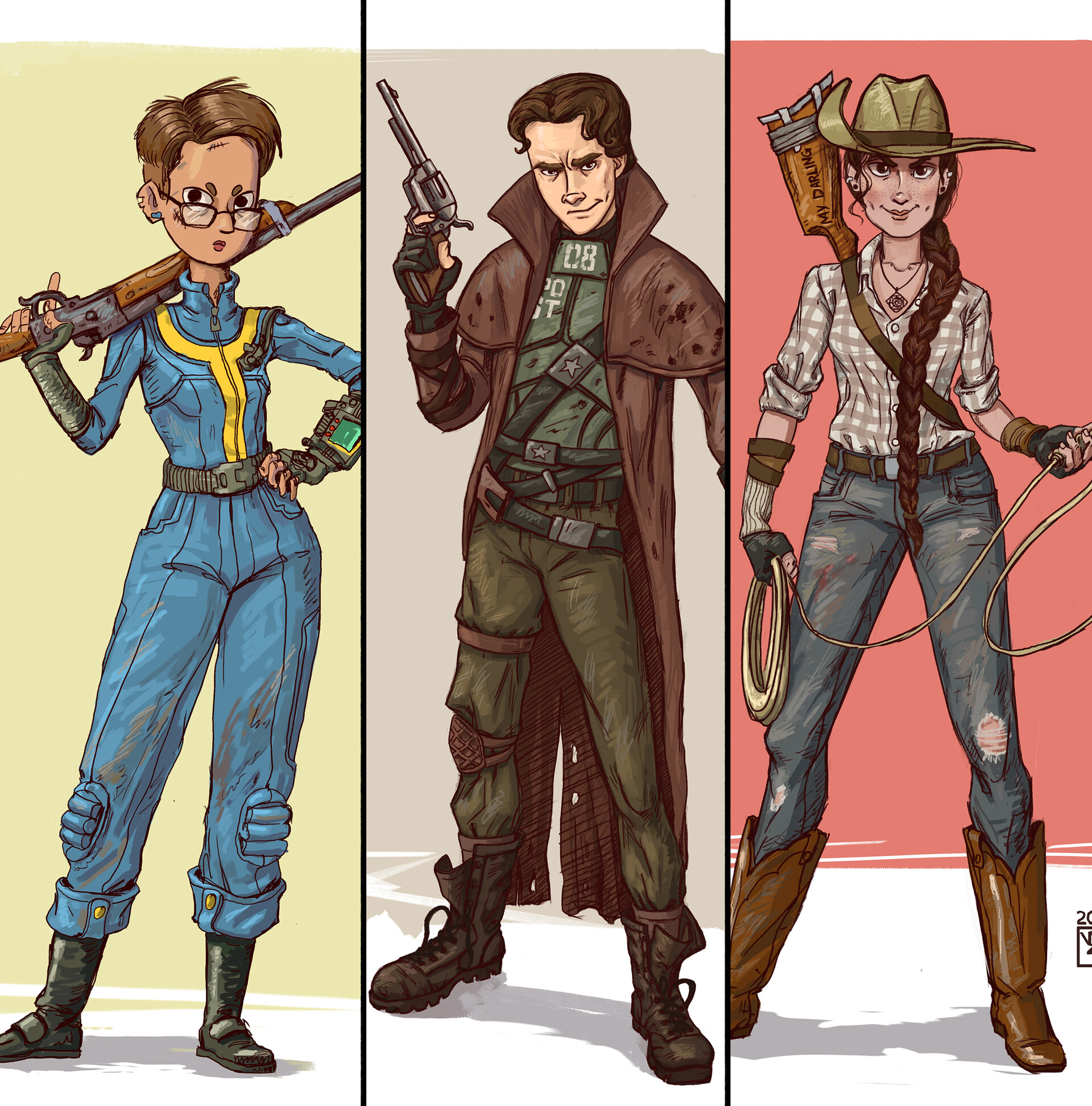 ArtStation - Fallout fan-arts