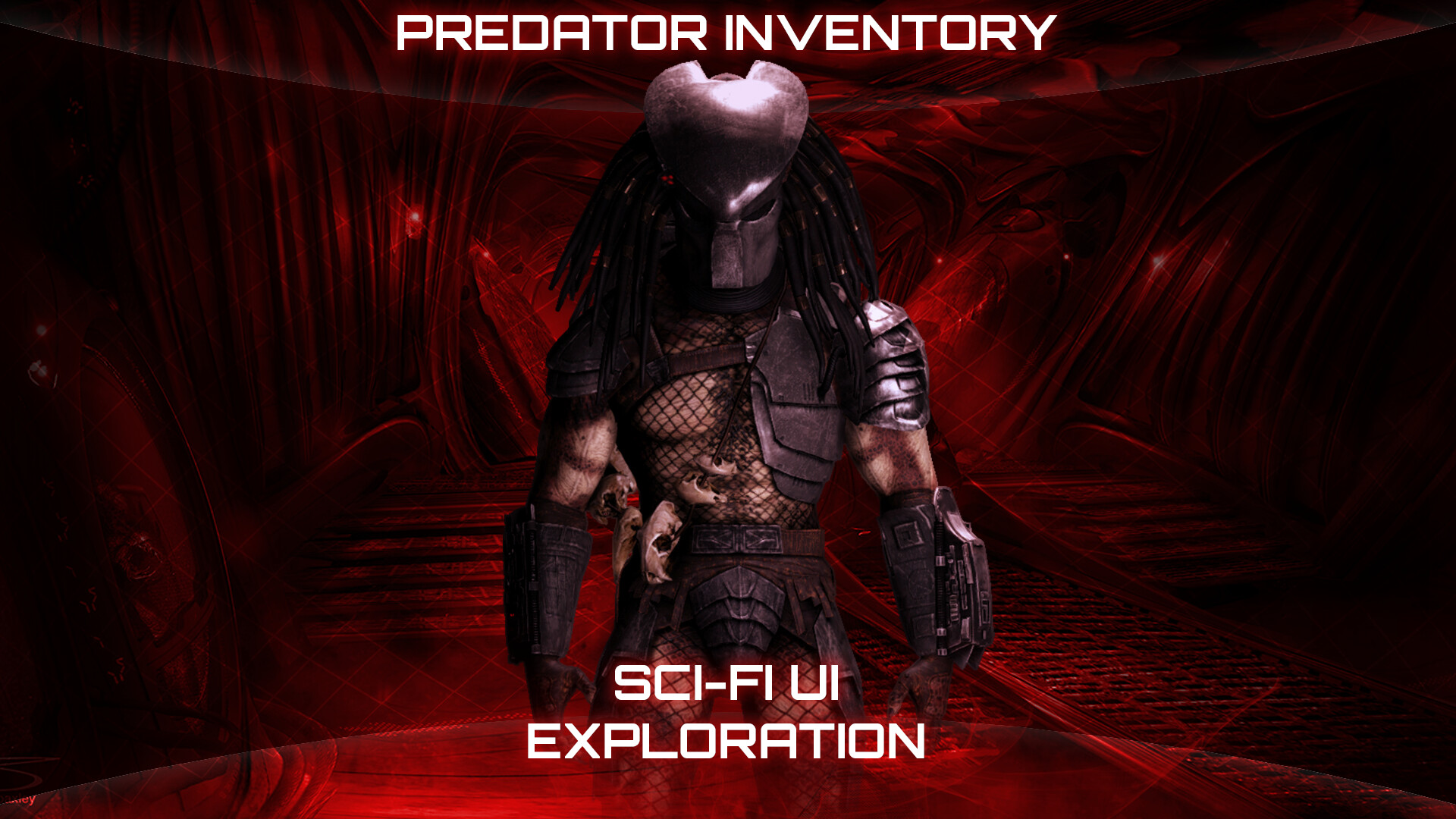 ArtStation - Predator Inventory Screen - Sci-Fi UI Exploration