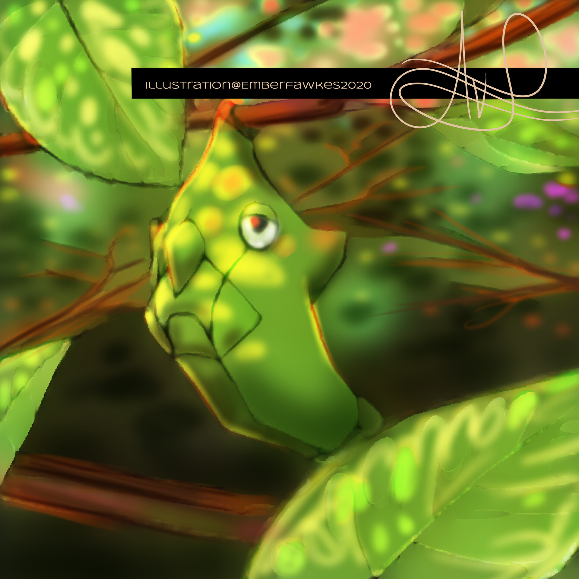 ArtStation - 2D Shading Practice - Digital Pokémon Artwork