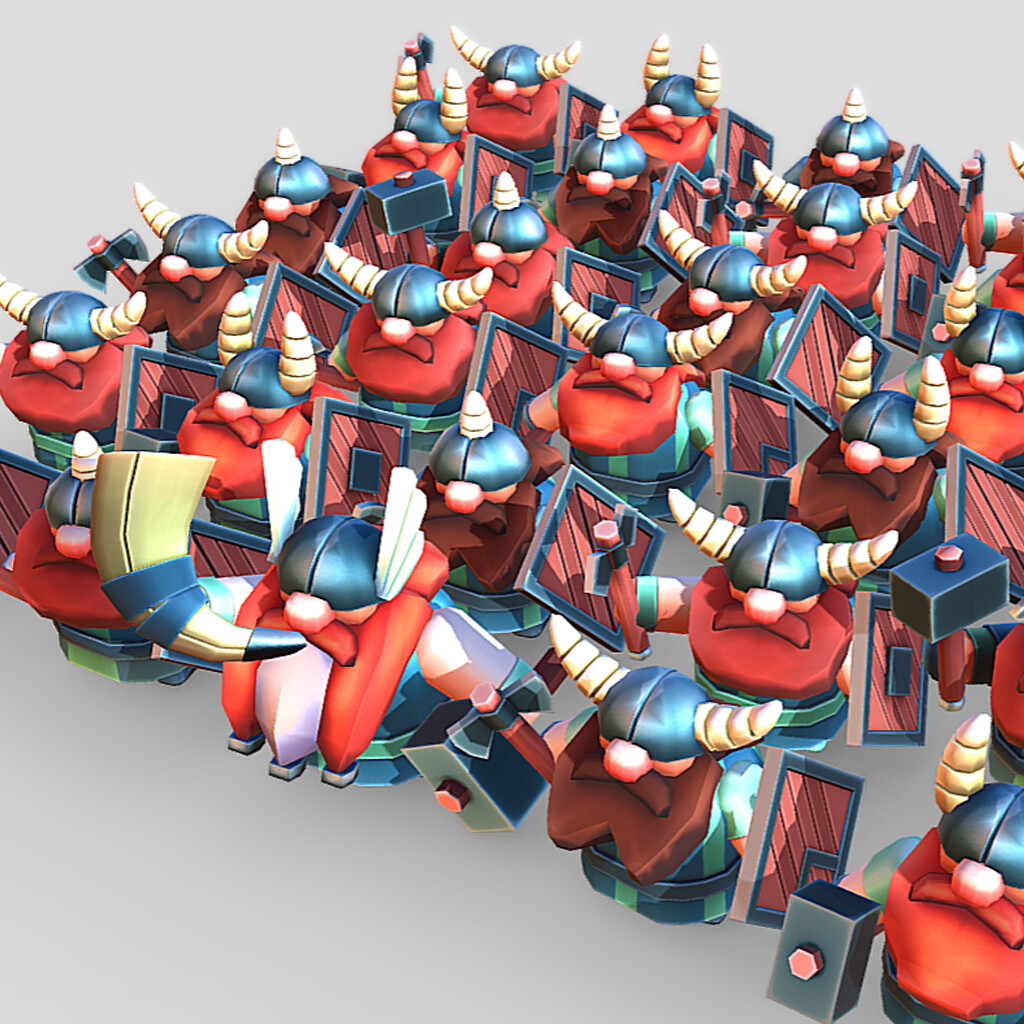 ArtStation - Dwarves Unit