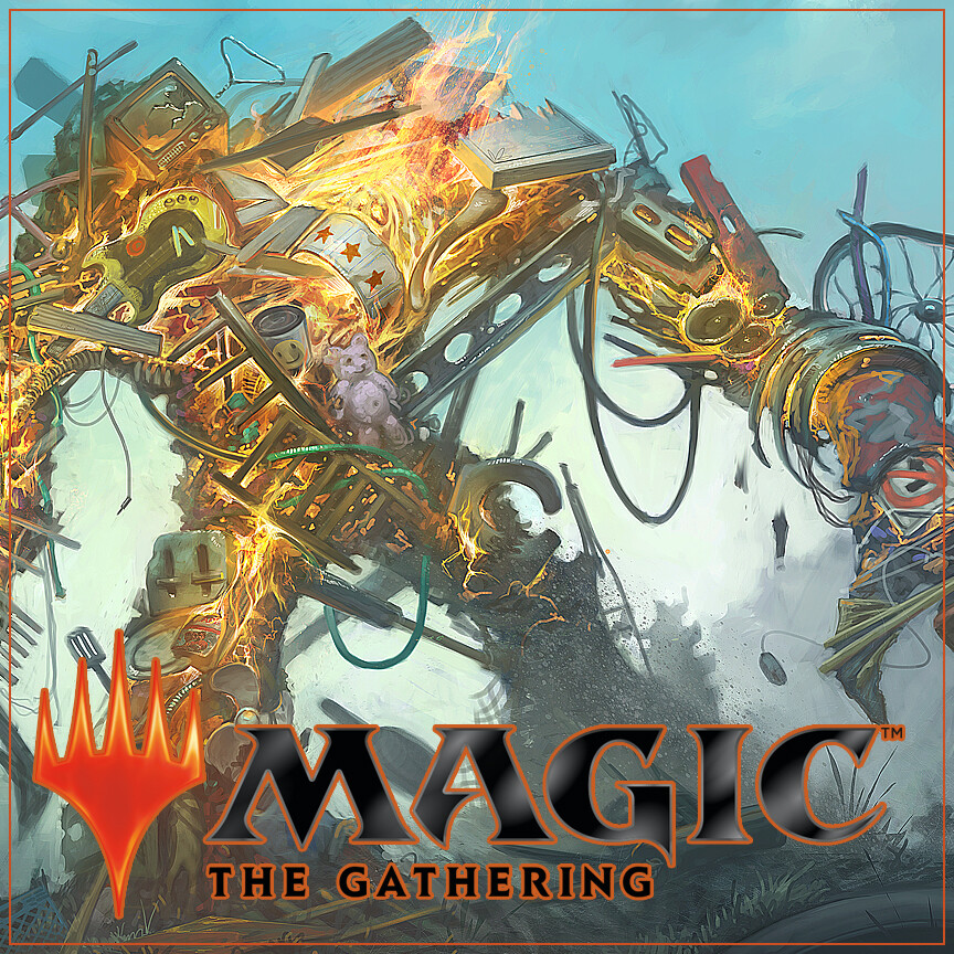 ArtStation - Garbage Elemental