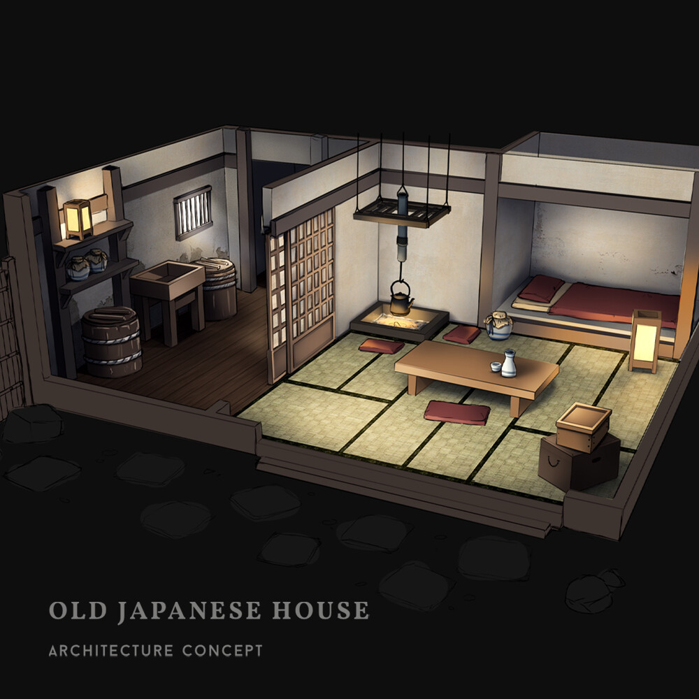 ArtStation - Japanese Architecture Concepts