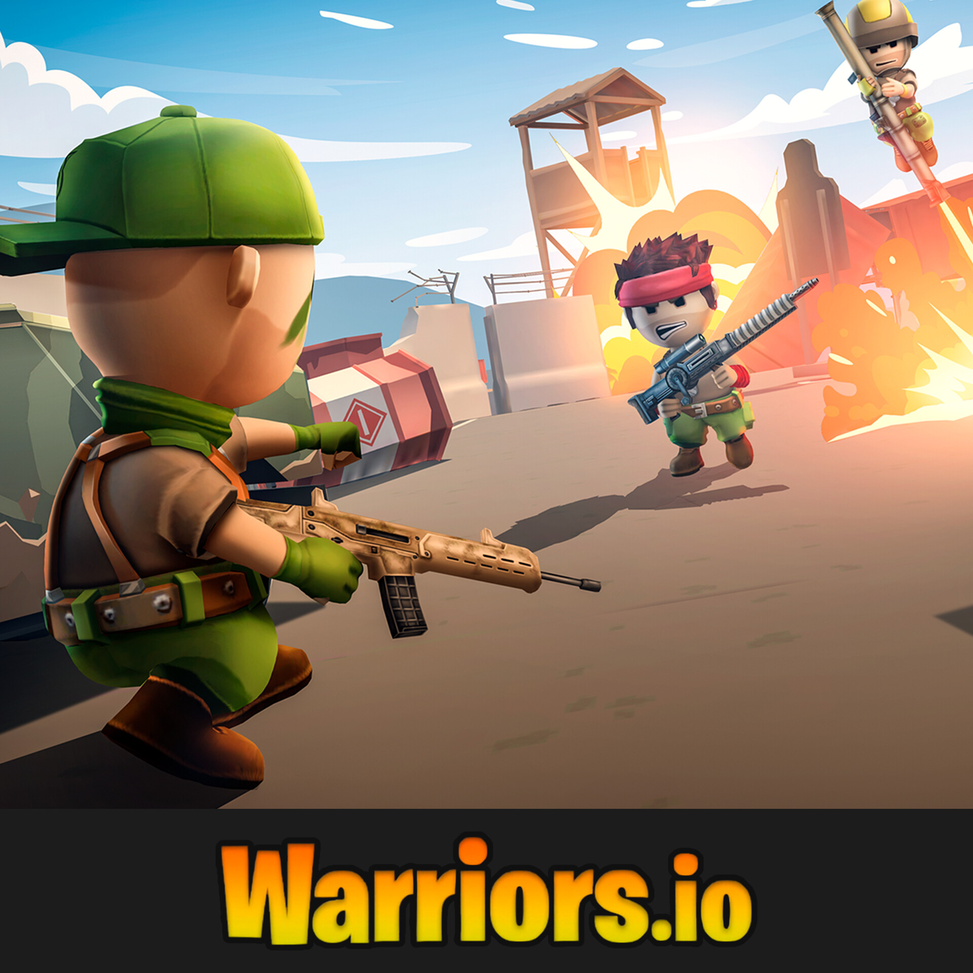 Azur Games - Warriors.io - Promo Art