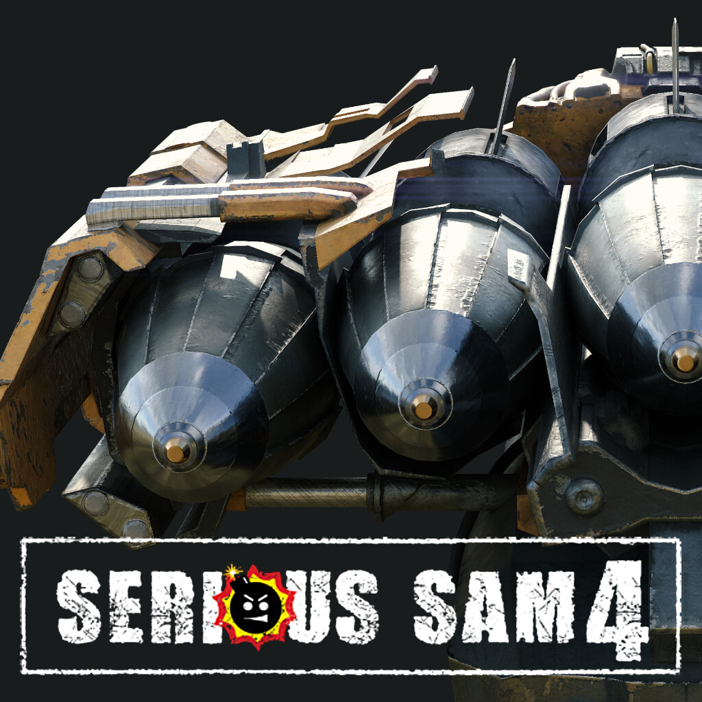 ArtStation - Serious Sam 4 - Rocket Launcher