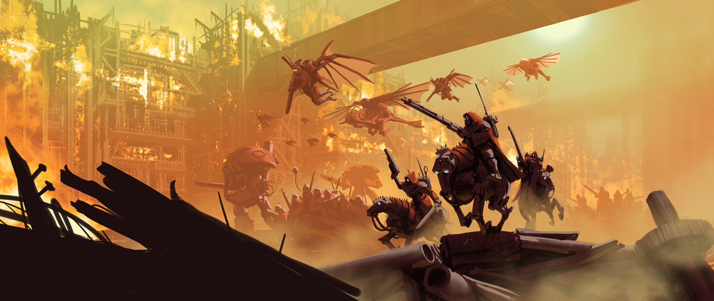 ArtStation - Engine War Cinematic Trailer