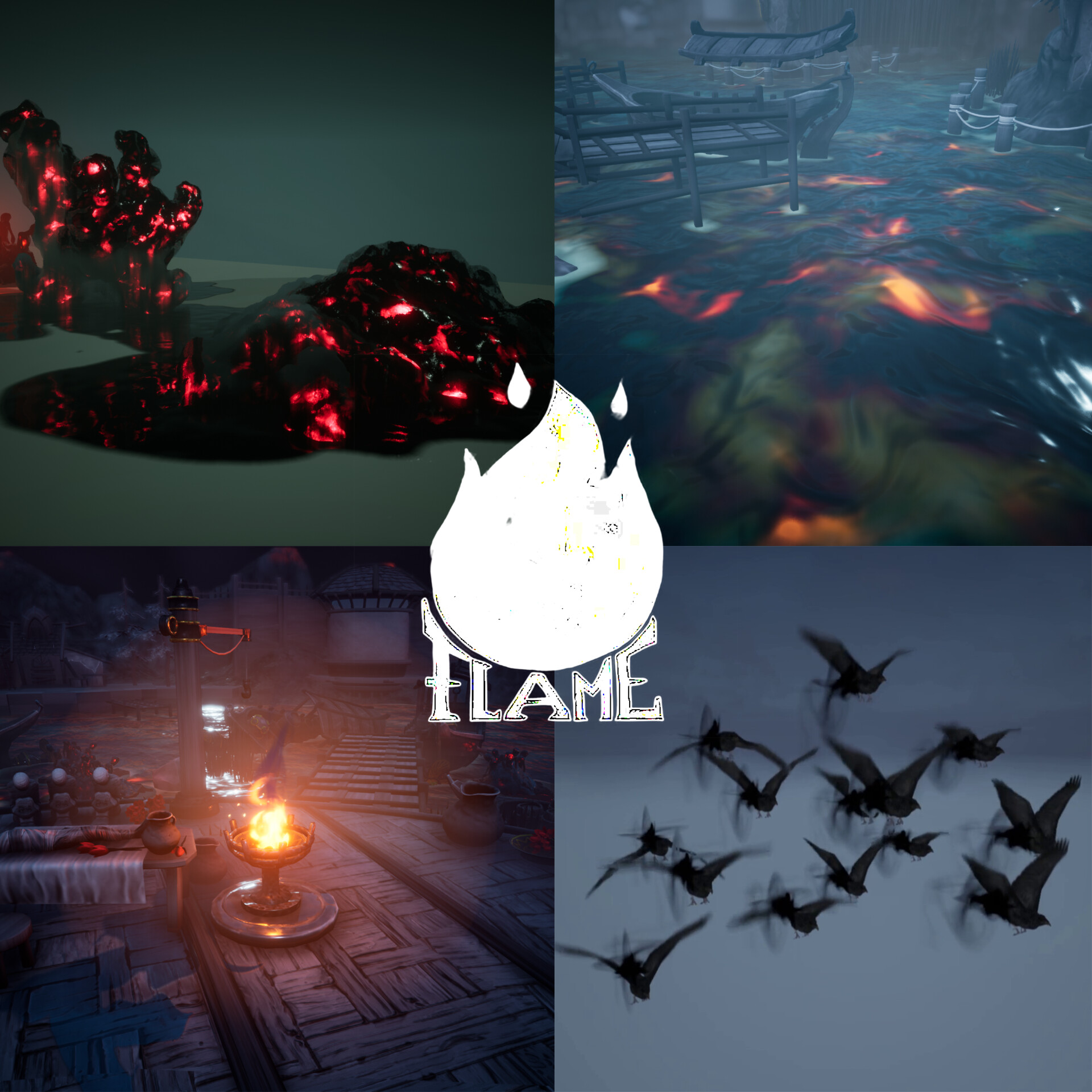 ArtStation - Flame - Various VFX/Tech Art Pieces