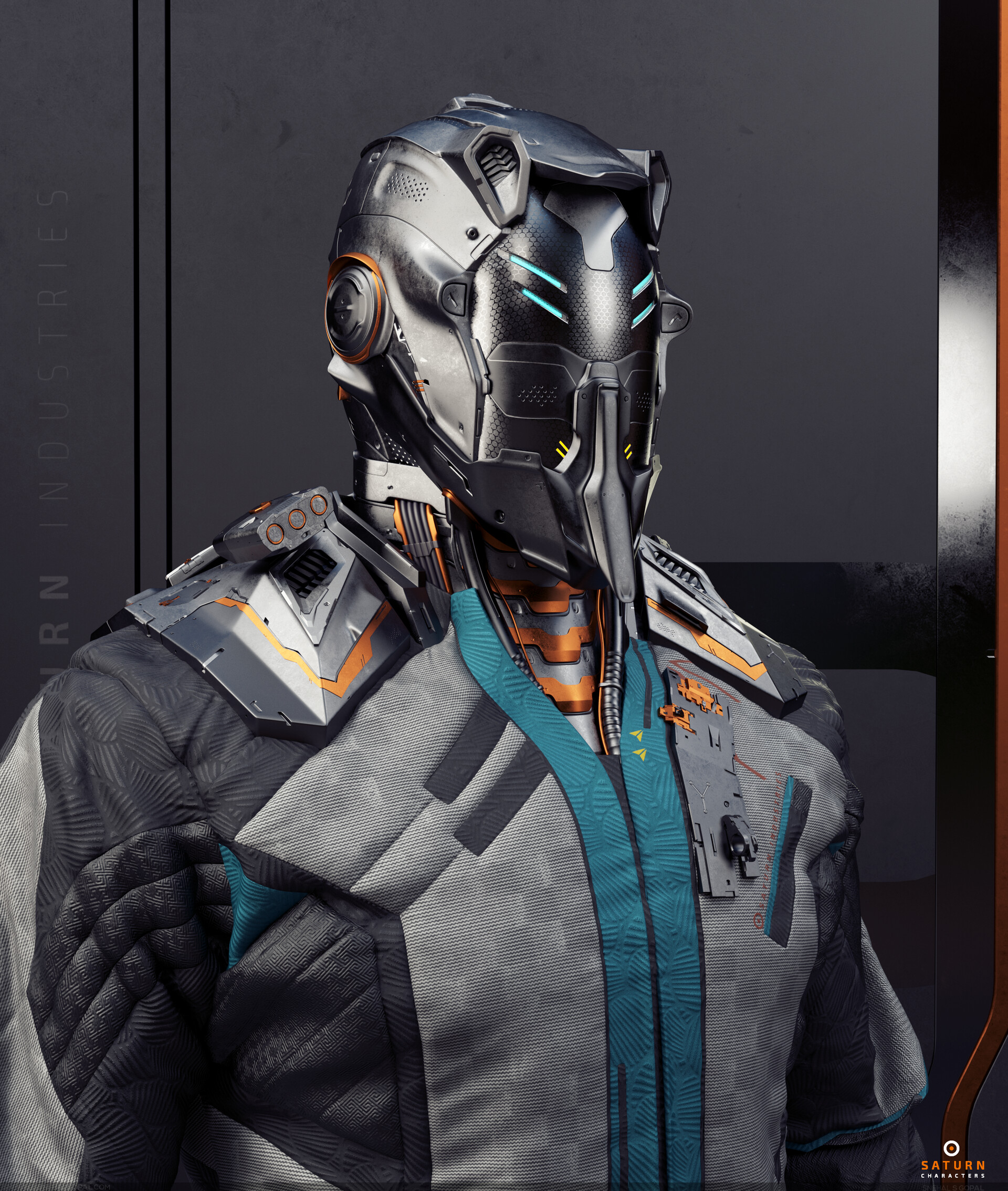 ArtStation - Philander - White and Blue Version
