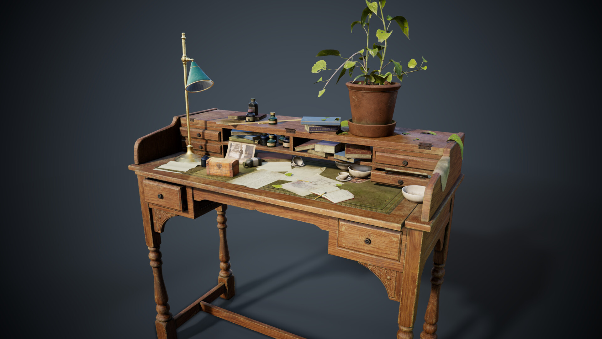 ArtStation - Finnish Work Desk