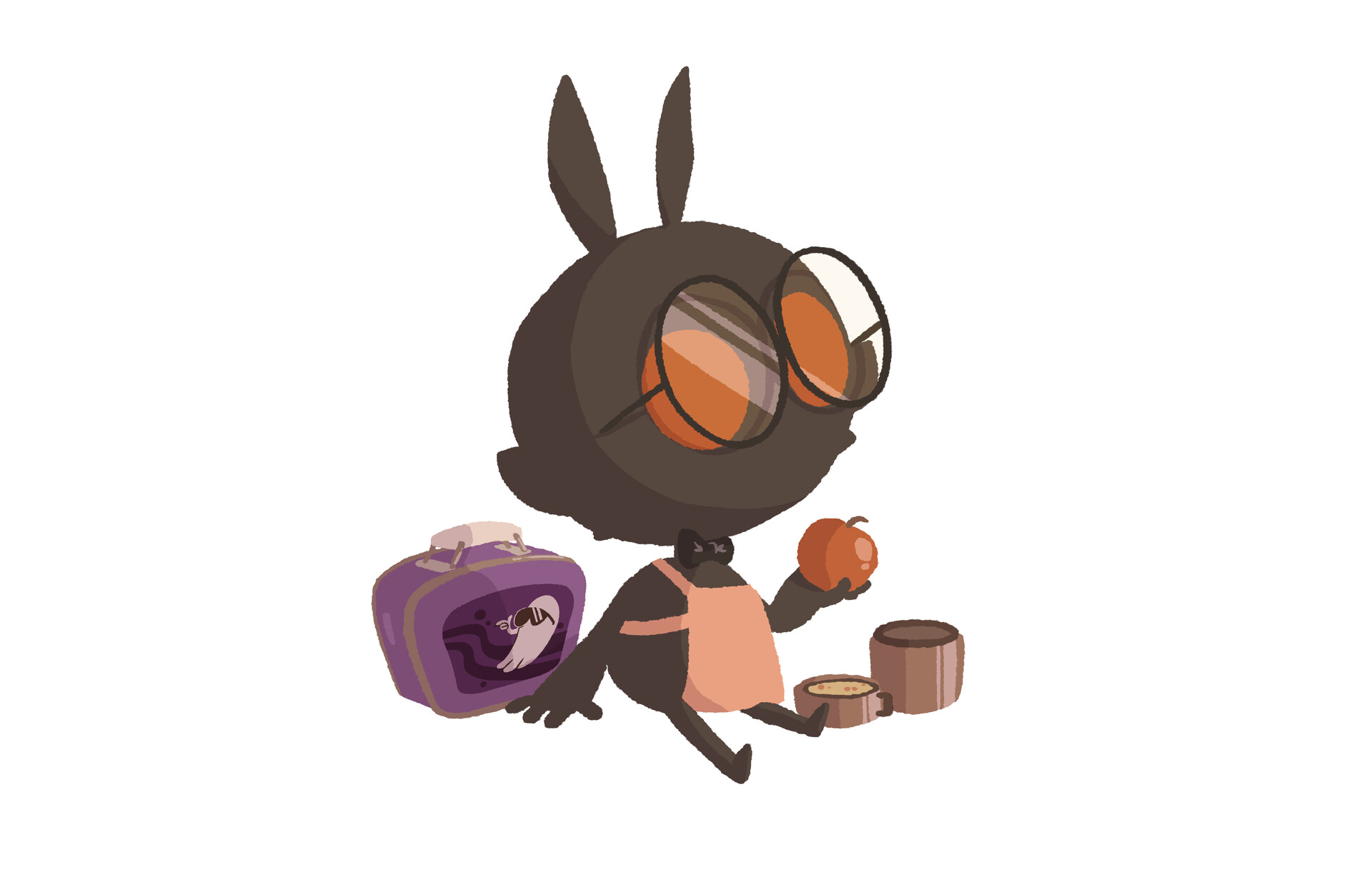 ArtStation - Mothboy and His Lunch Box