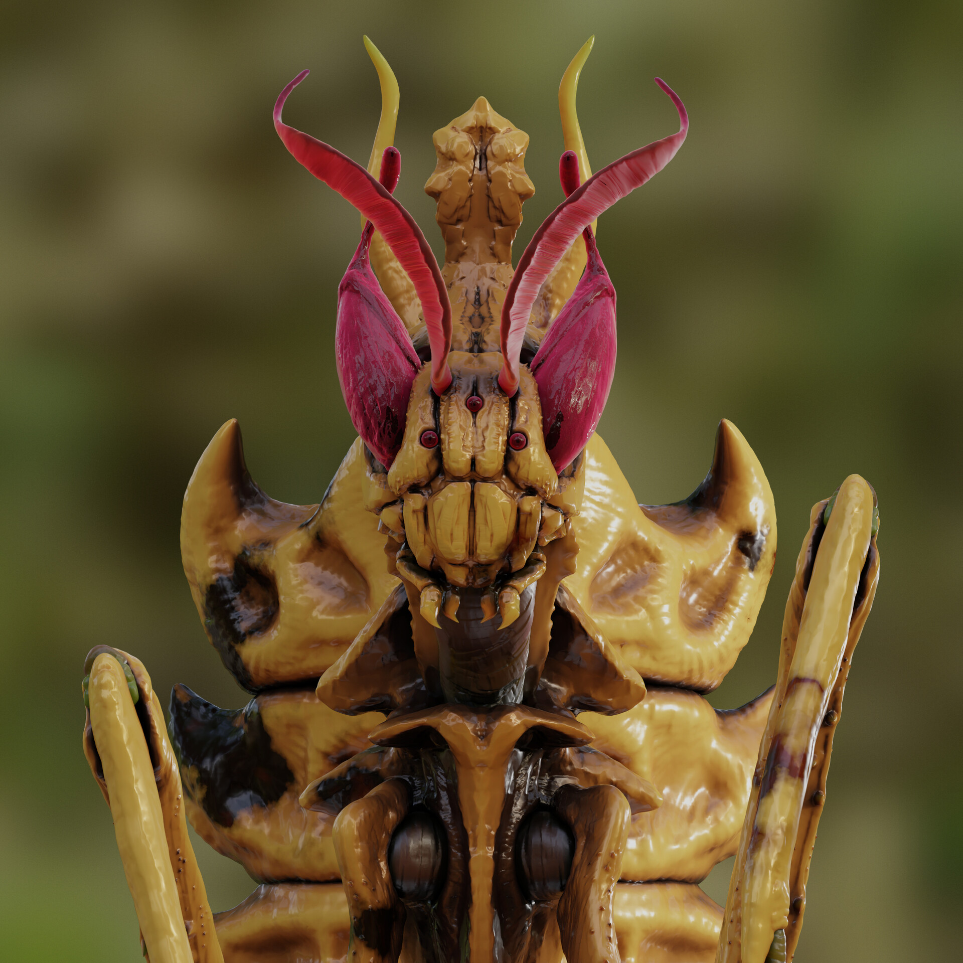 ArtStation - Crown Mantis