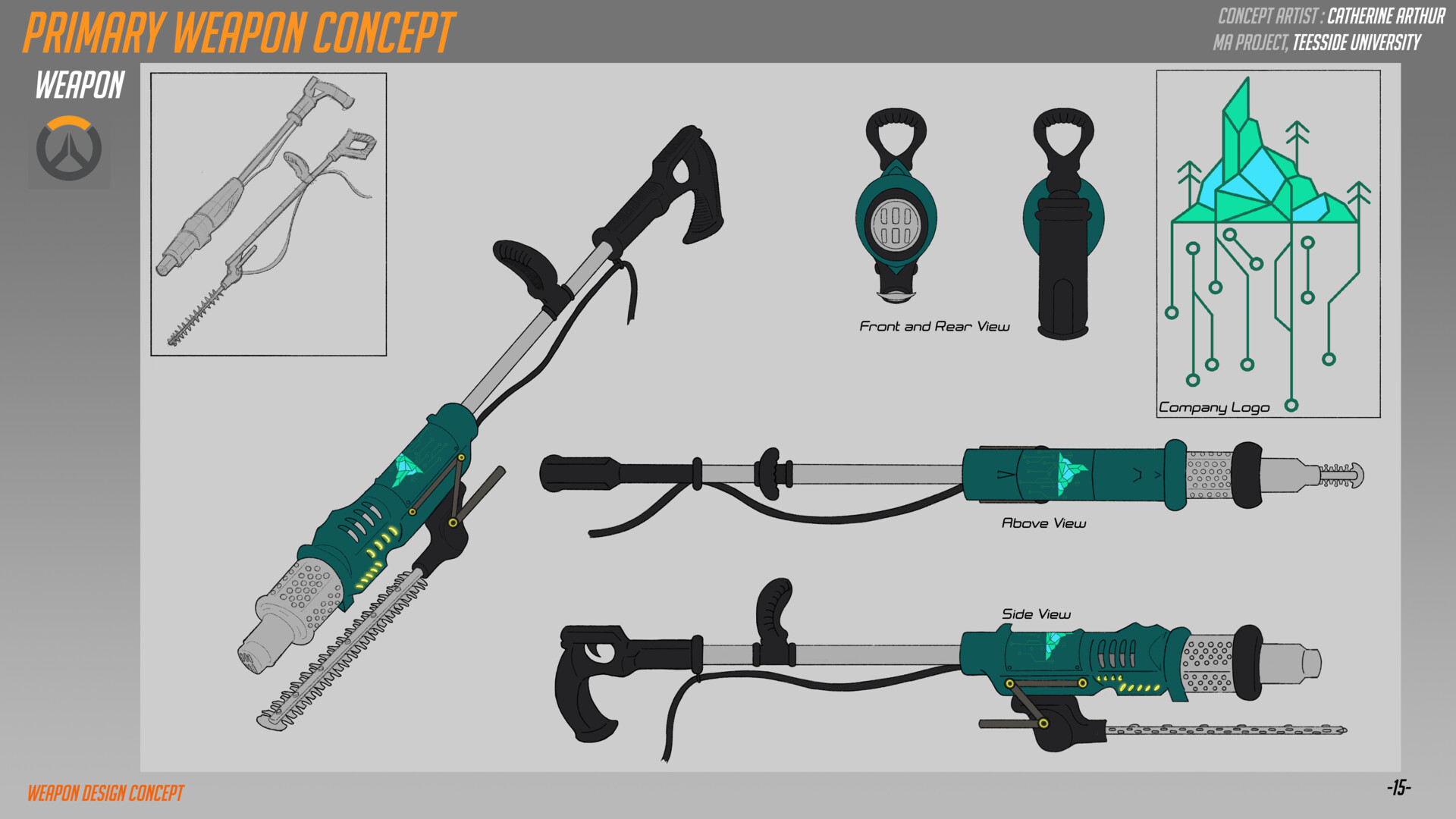 ArtStation - Overwatch MA project - Weapon and equipment