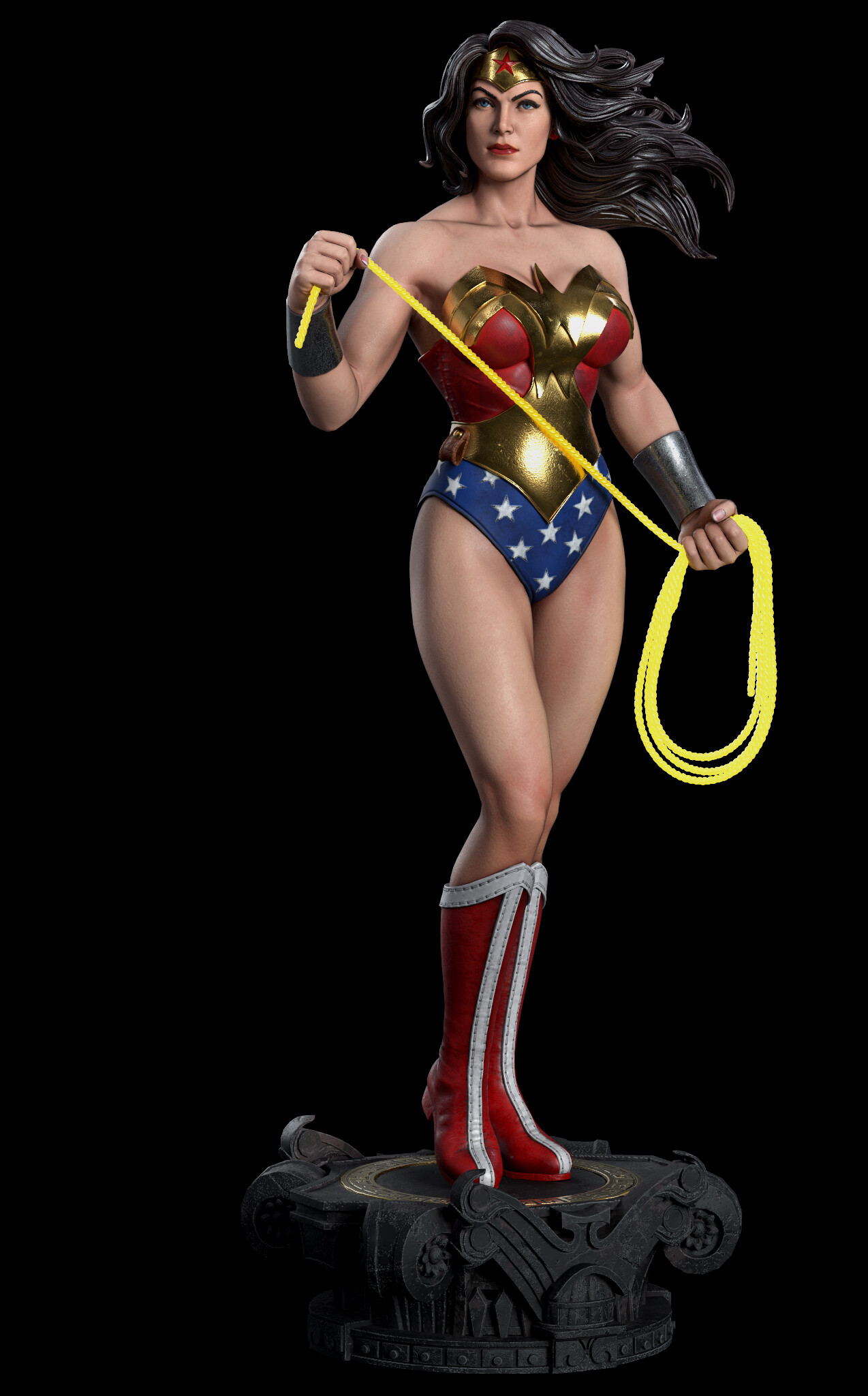 ArtStation - WW based on amazing Alex Ross