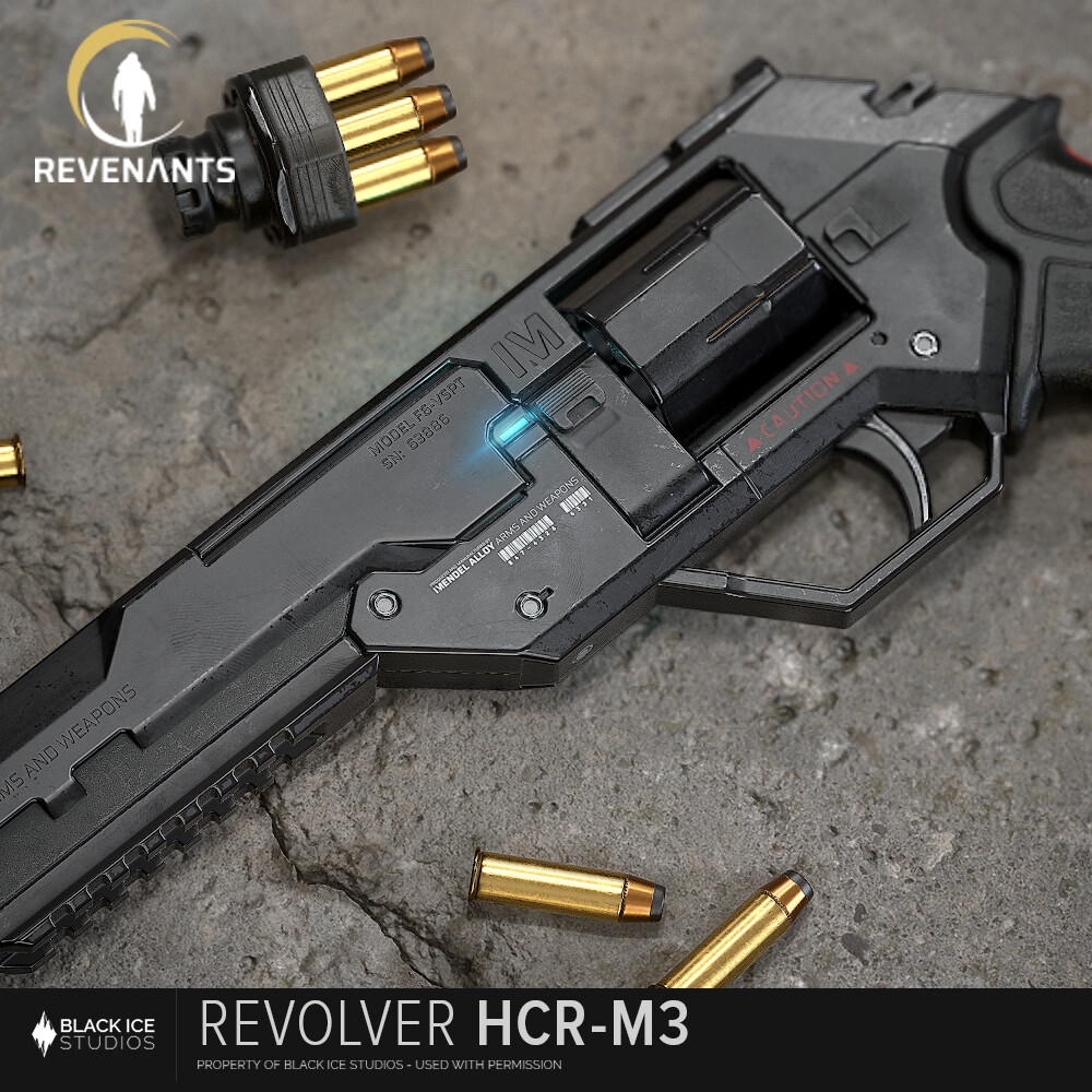 ArtStation - HCR-M3 Revolver