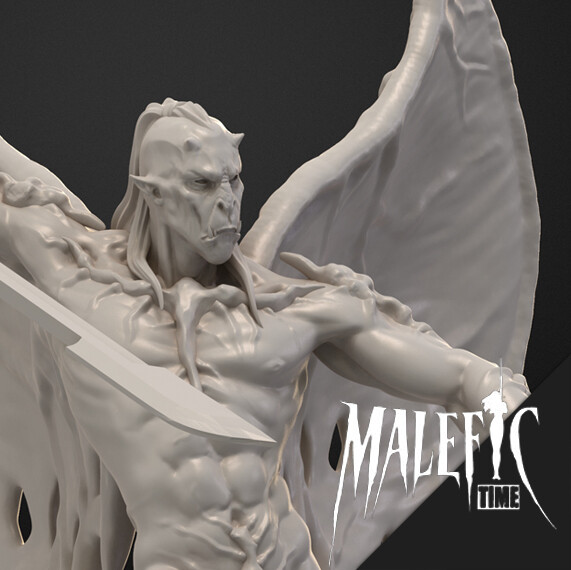 ArtStation - Malefic Times - Game Board - High Fallen