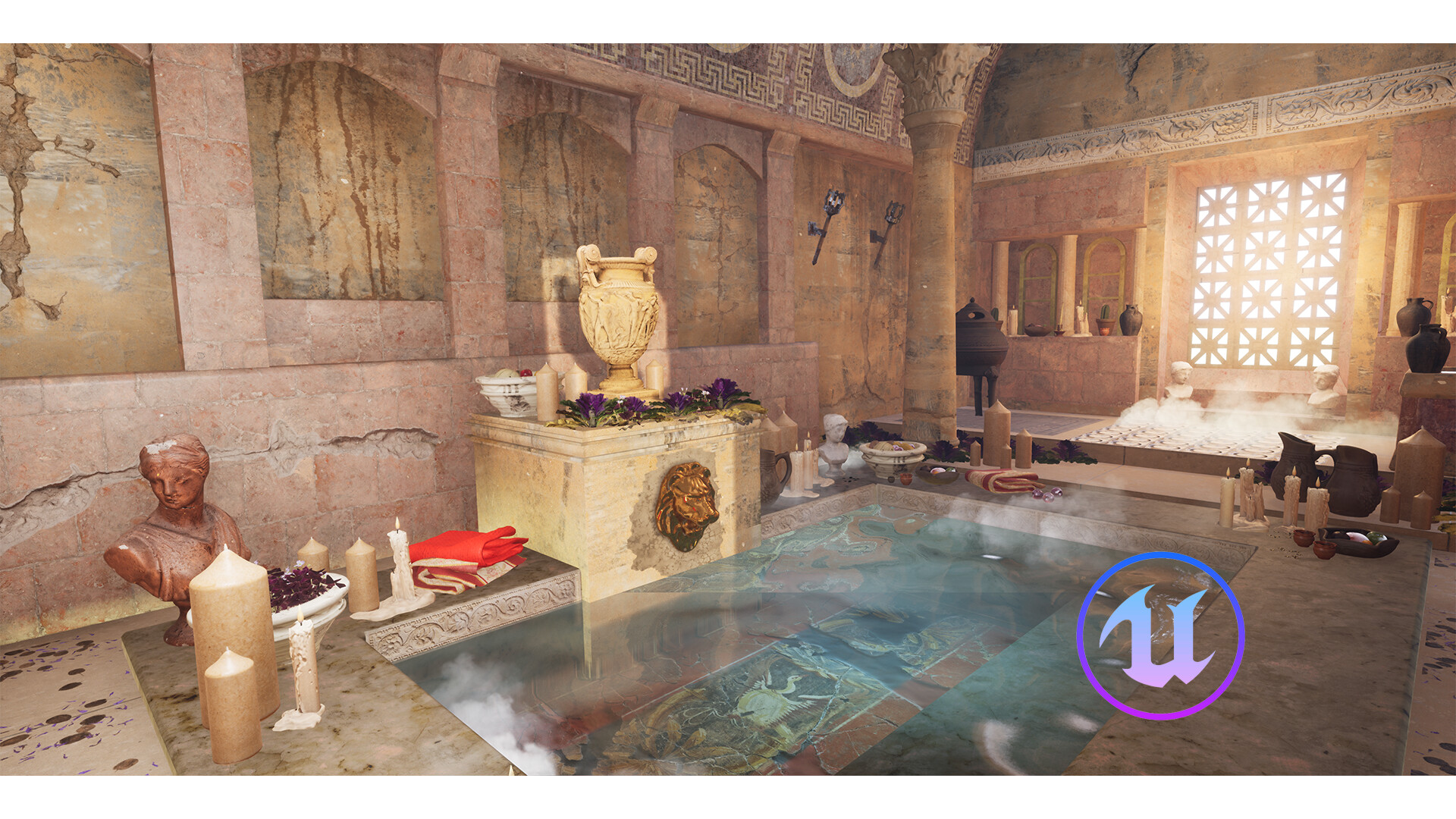 ArtStation - Roman Bathhouse