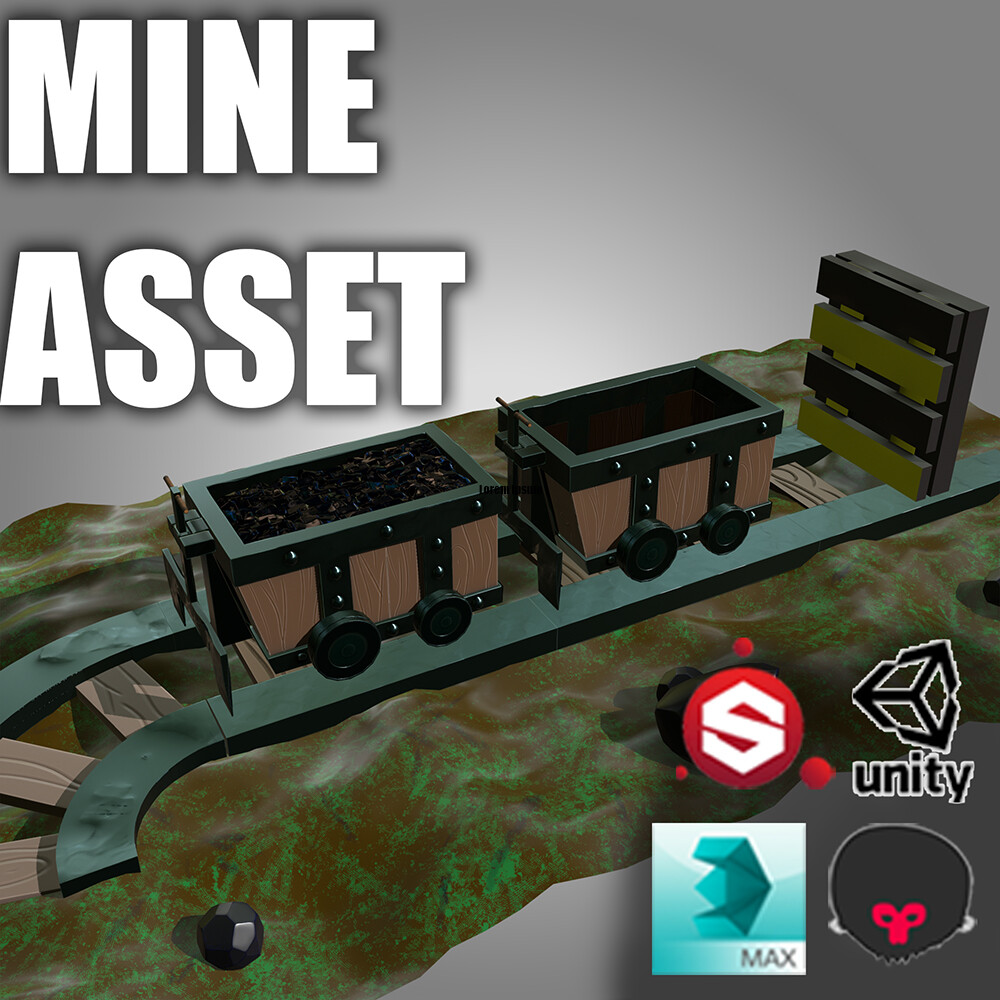 ArtStation - STYLIZED MINE ASSET