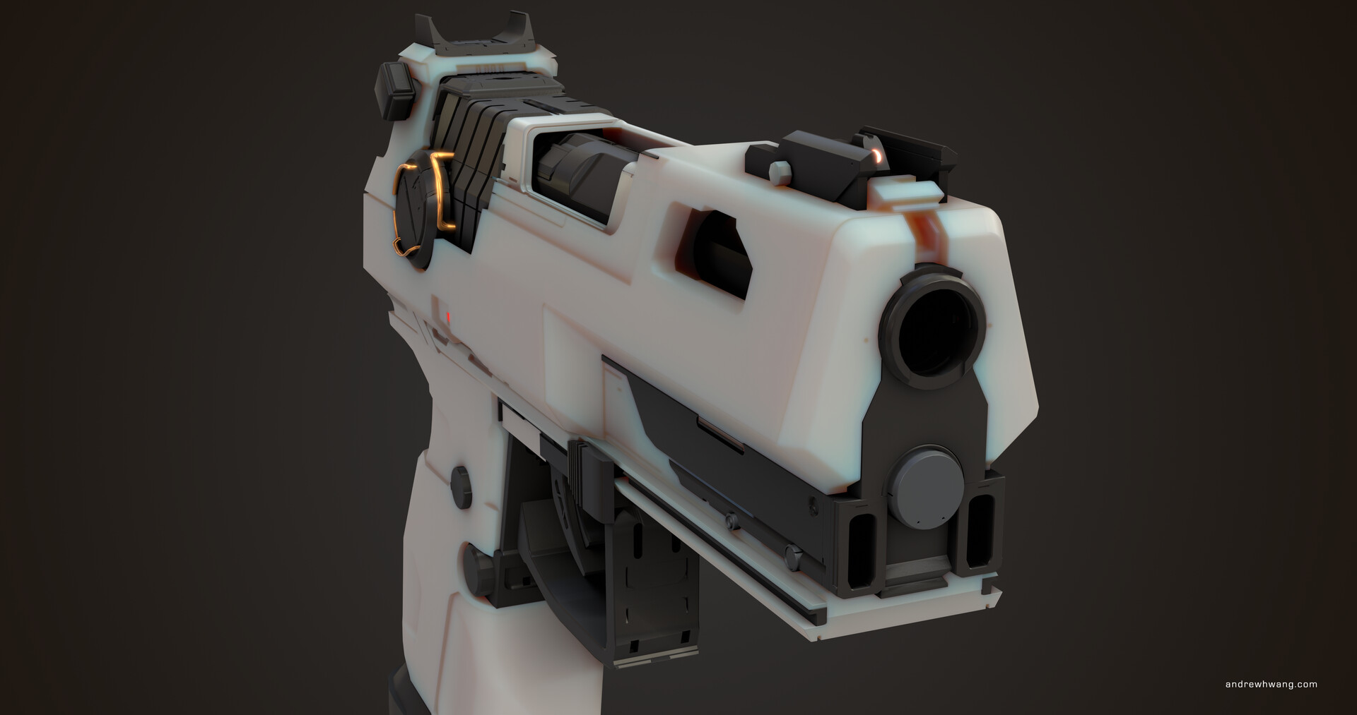 ArtStation - Gearbox Gun - Learning Blender