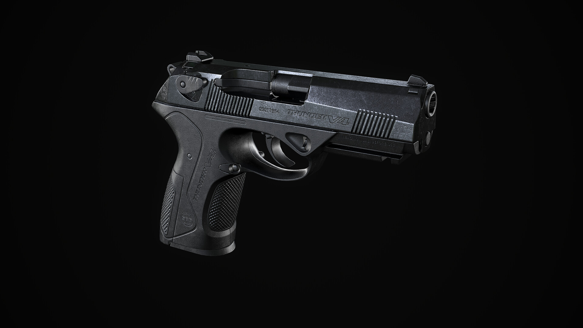ArtStation - SBG pistol 9mm