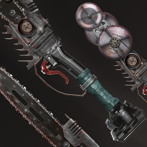 ArtStation - crafted melee weapons