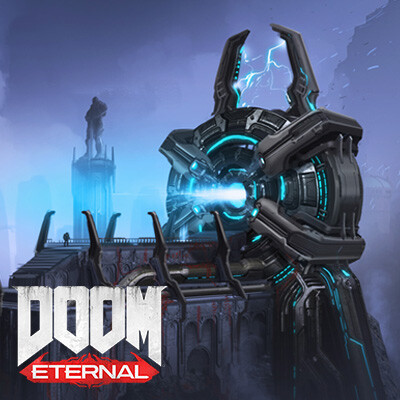 ArtStation - DOOM Eternal - Exultia Portal Machine