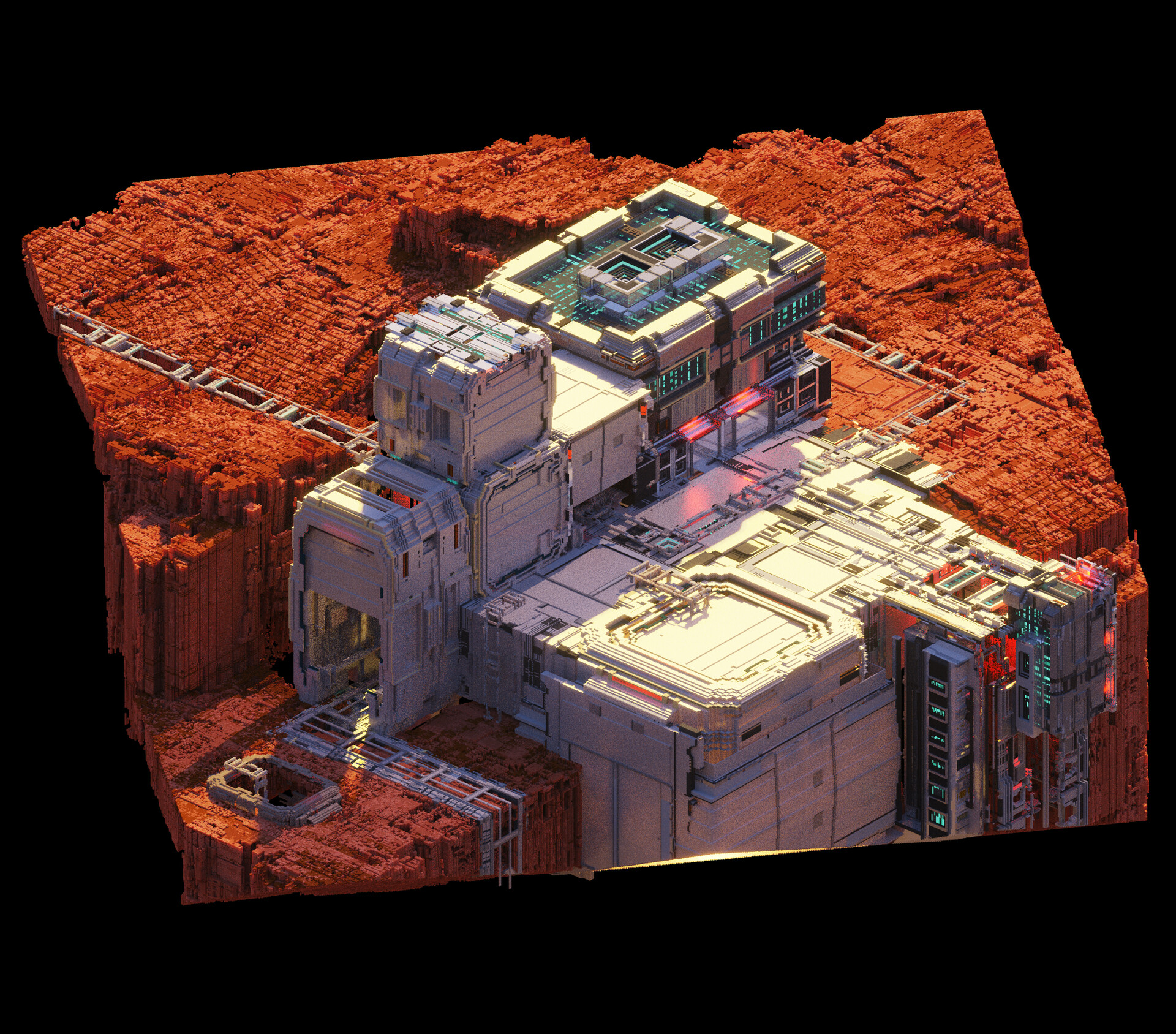 MadMaraca | Voxel Art & 3D Worlds - A Typical day in Mars