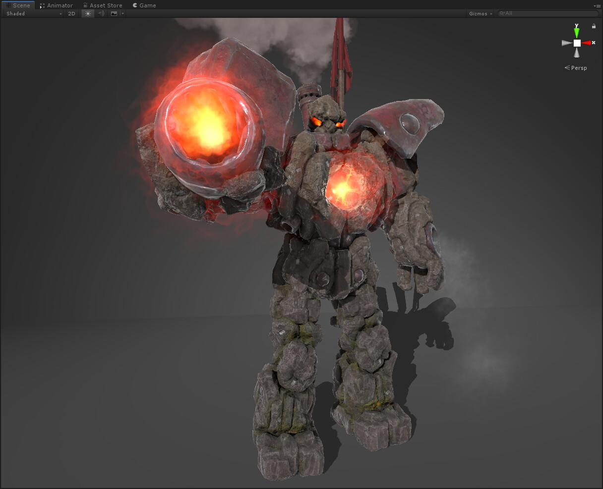 ArtStation - Mech Golem Commander