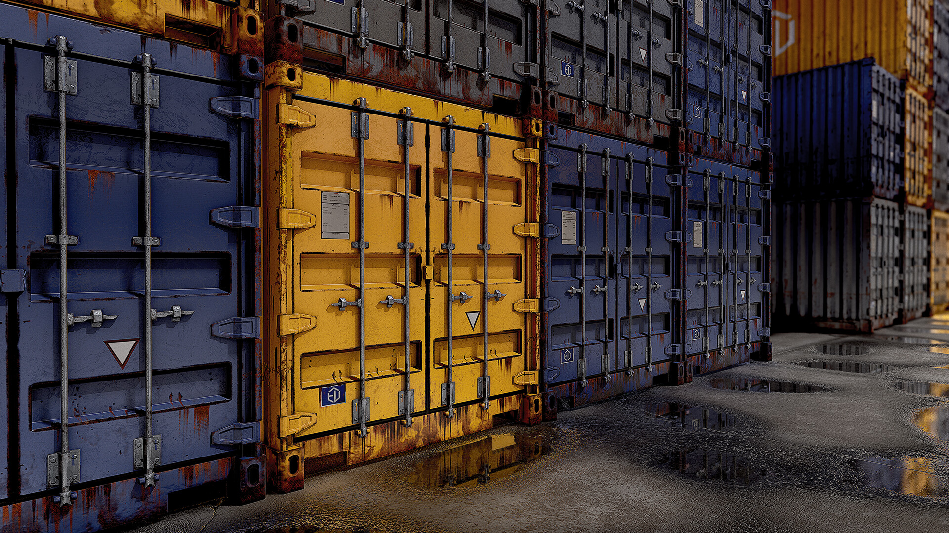 ArtStation - Shipping Container