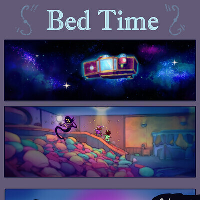 ArtStation - {FanComic AHIT #1} Bedtime