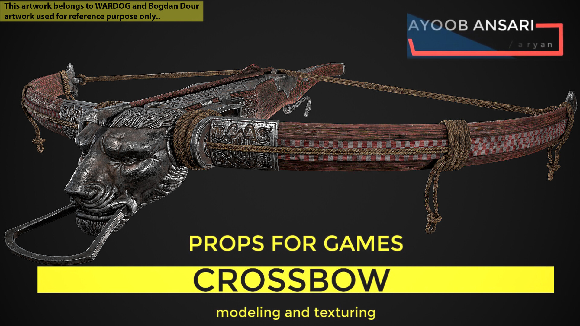 ArtStation - Bow and arrow Tutorial
