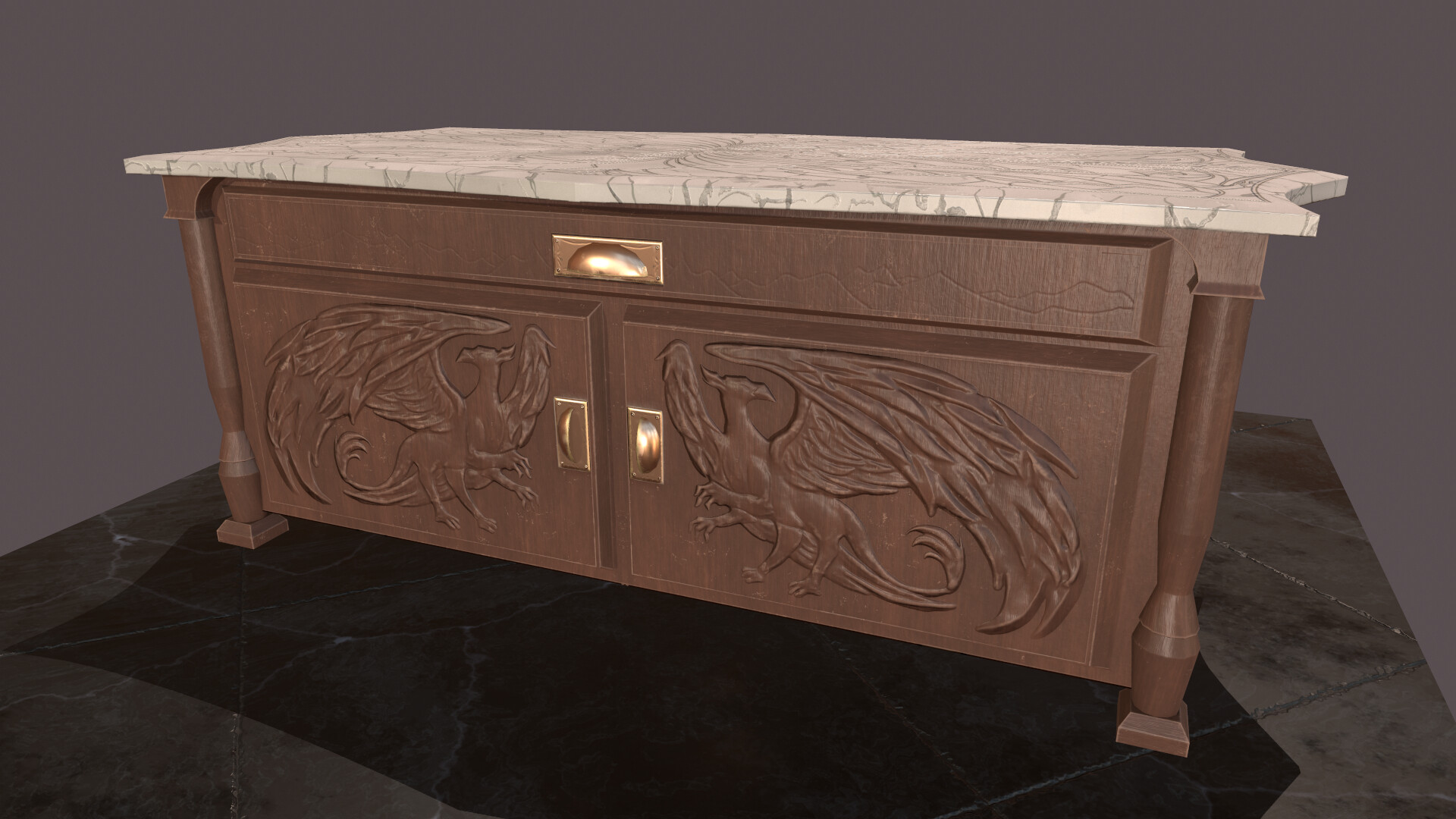 ArtStation - Fantasy Commode