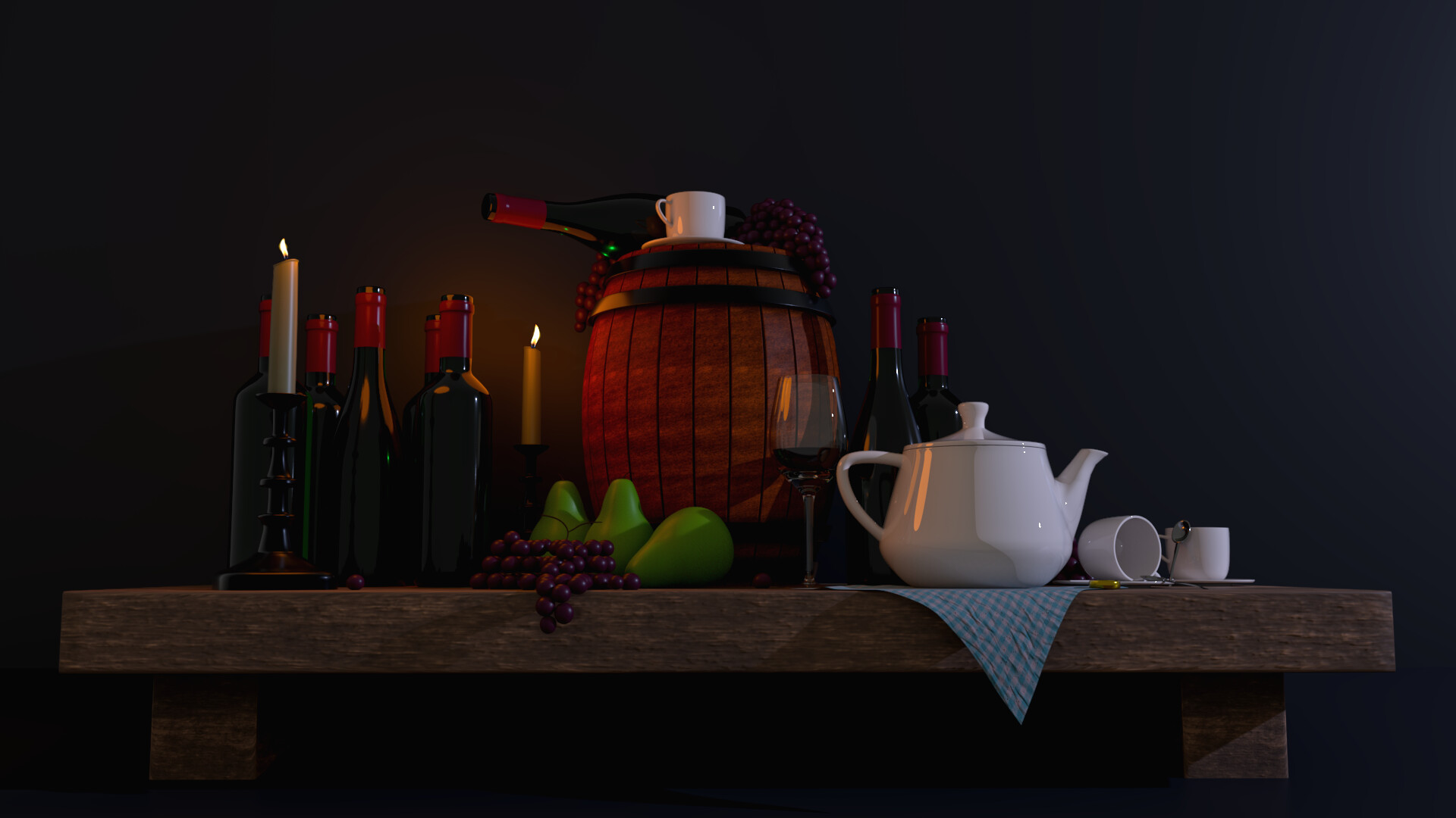 ArtStation - 3D Still life (my own version)