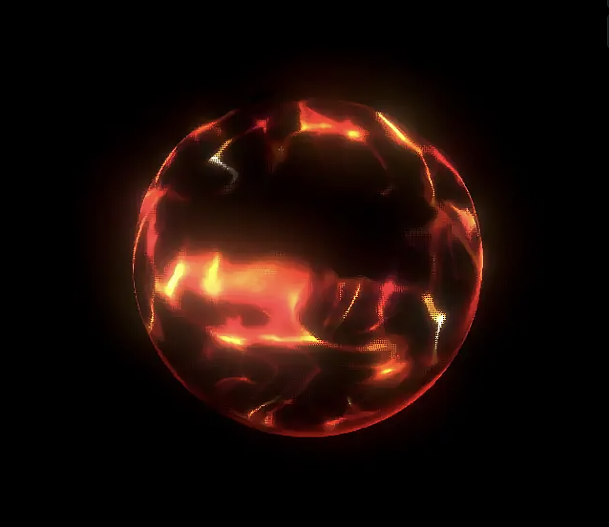 ArtStation - Real-time VFX: Fire Shield