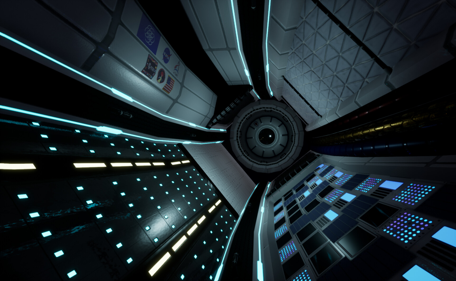 ArtStation - Sci-Fi NASA Hallway