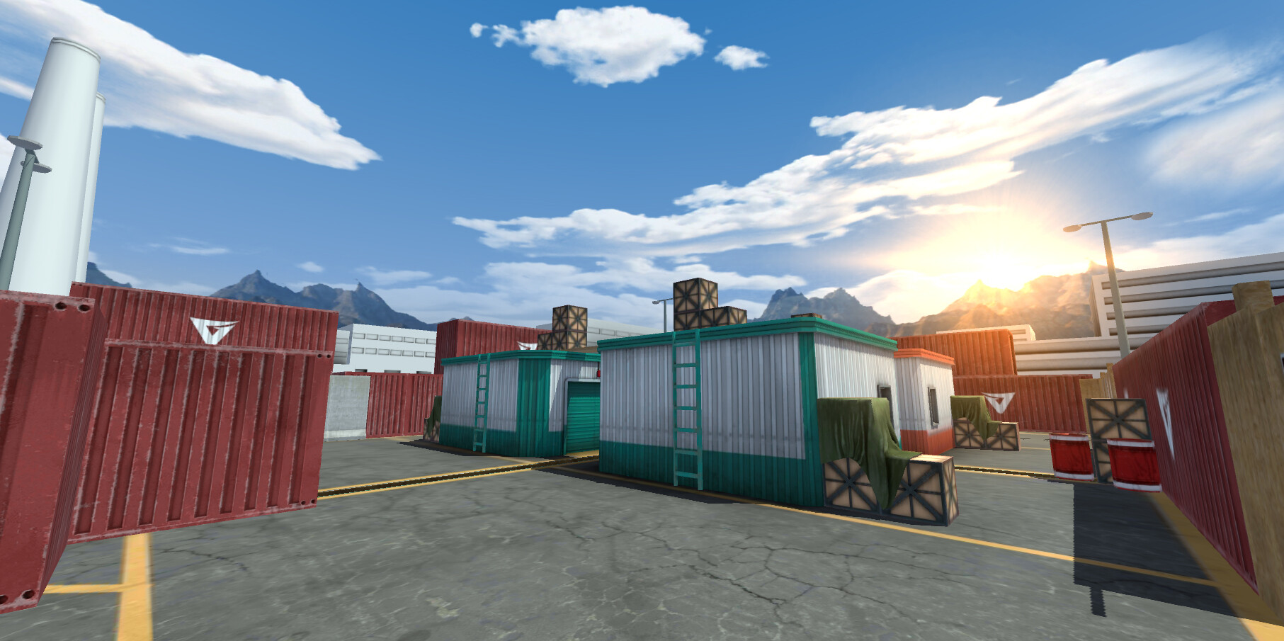 ArtStation - Mobile Game Environment (For Fps Games)