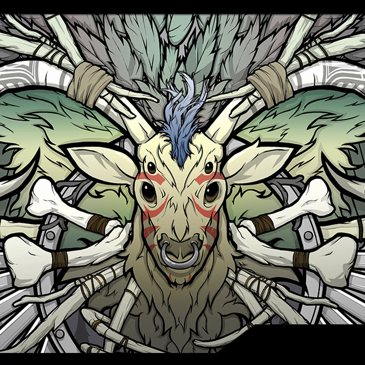 ArtStation - Elk Illustration