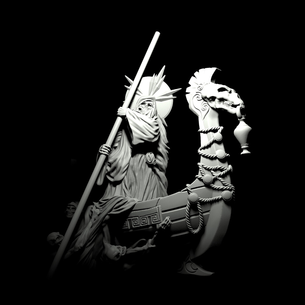 ArtStation - Massive Darkness 2: "Hellscape" :CHARON