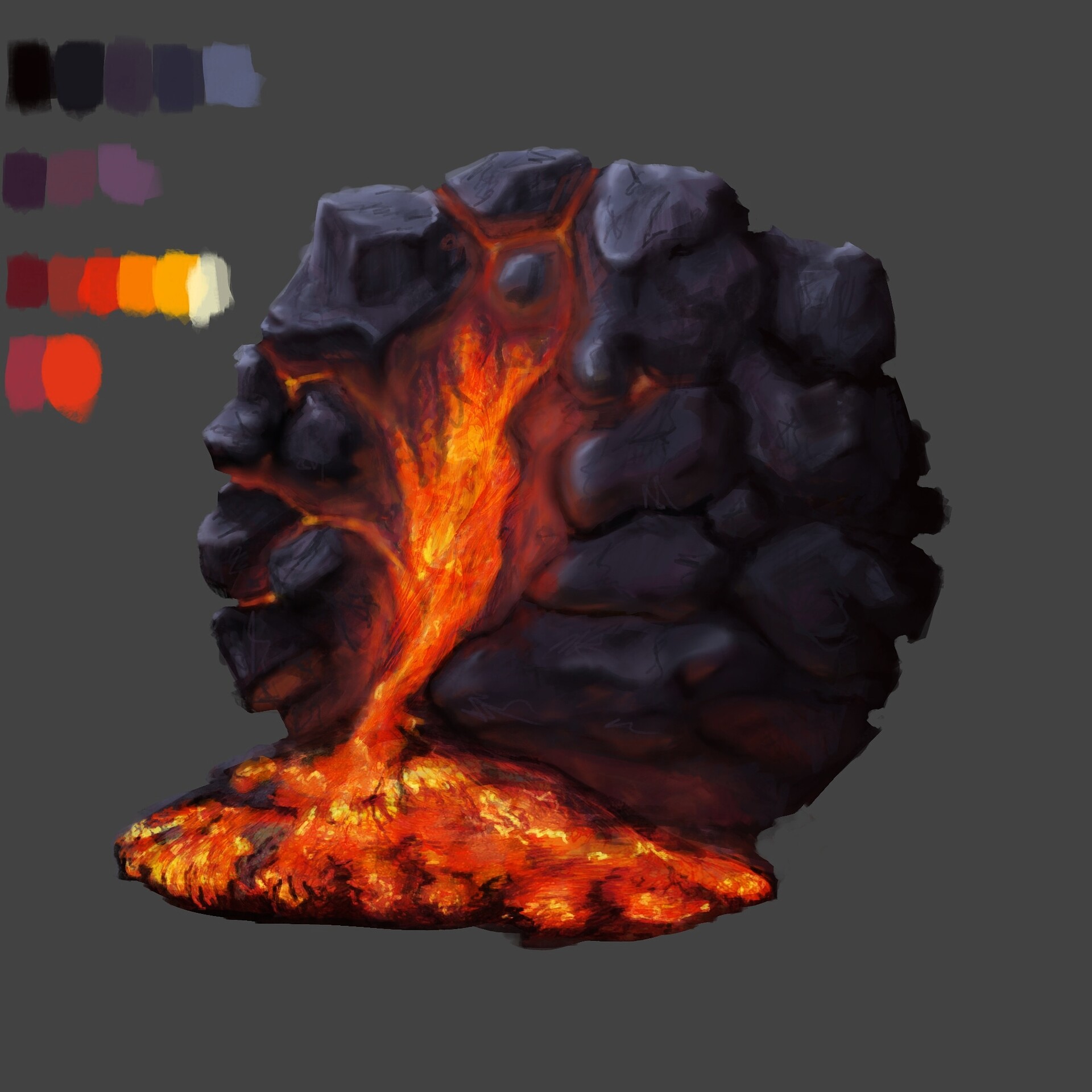 ArtStation - Digital Texturing Painting