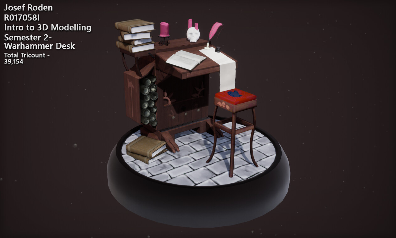 ArtStation - Warhammer Desk