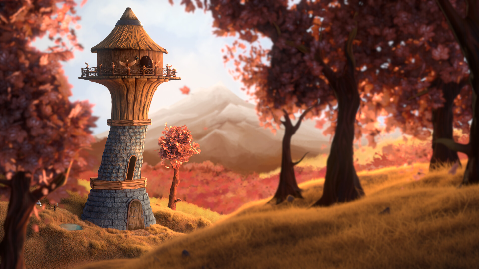 ArtStation - Water Tower