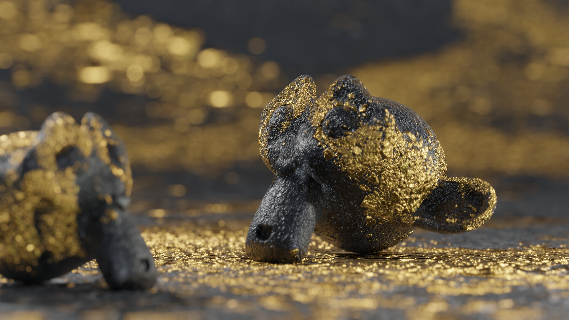 ArtStation - Suzanne the golden monkey