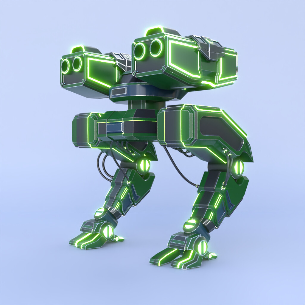 ArtStation - Fatc robot 3d model