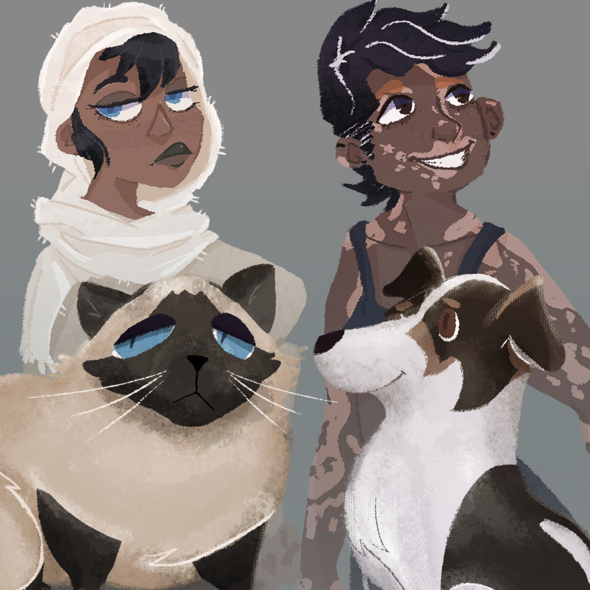 ArtStation - Pets humanization