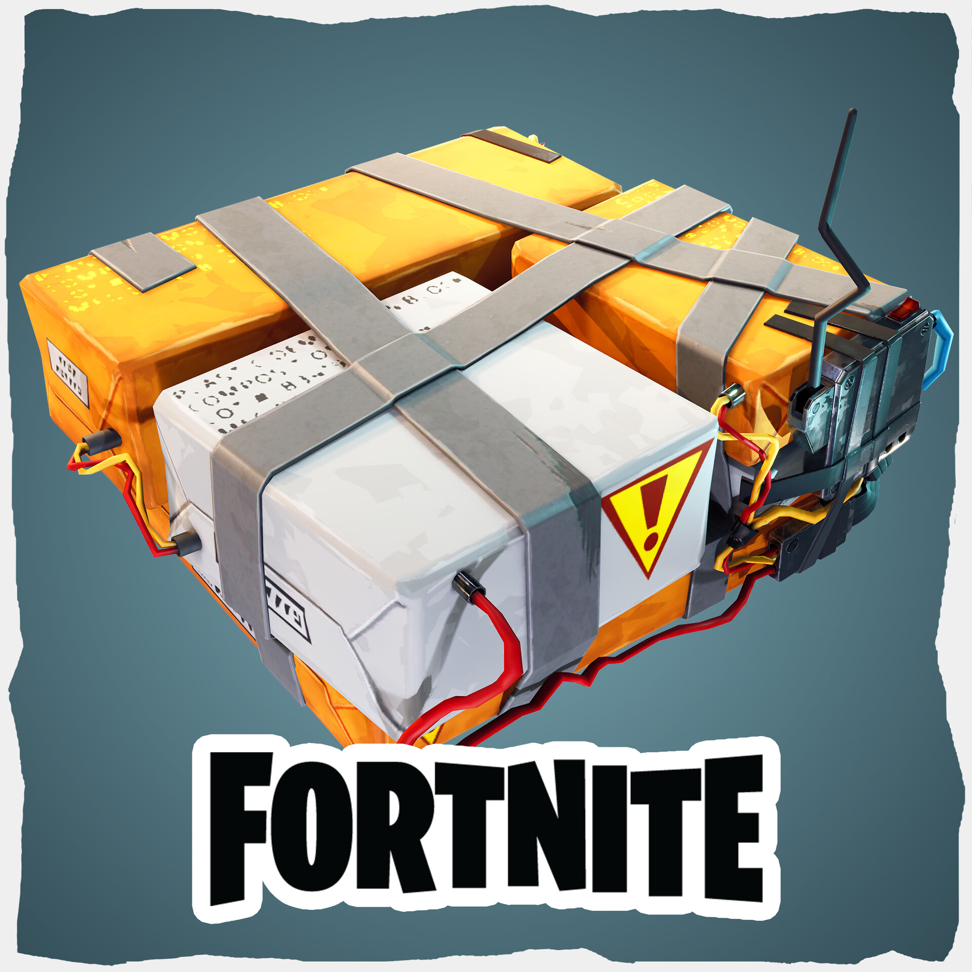 ArtStation - Fortnite - Creative - Explosive Attachment