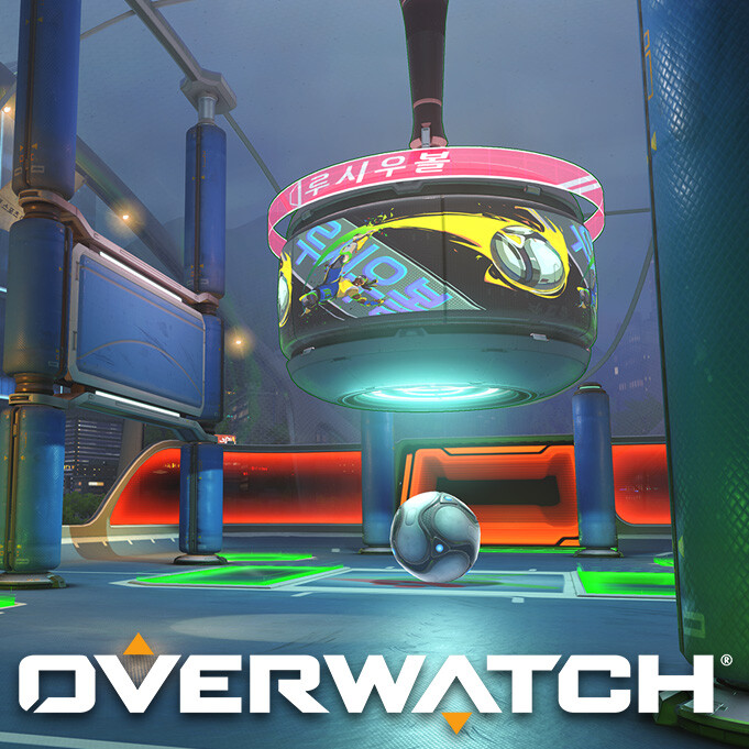 ArtStation - Overwatch Lucioball Summer 2020