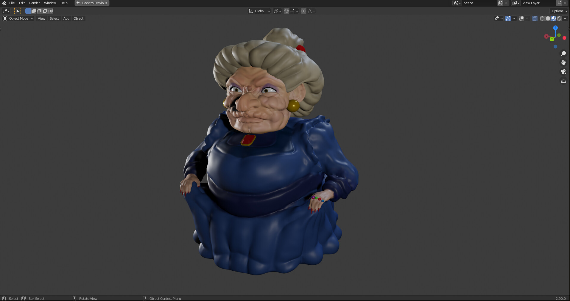 ArtStation - LB 5 - Yubaba