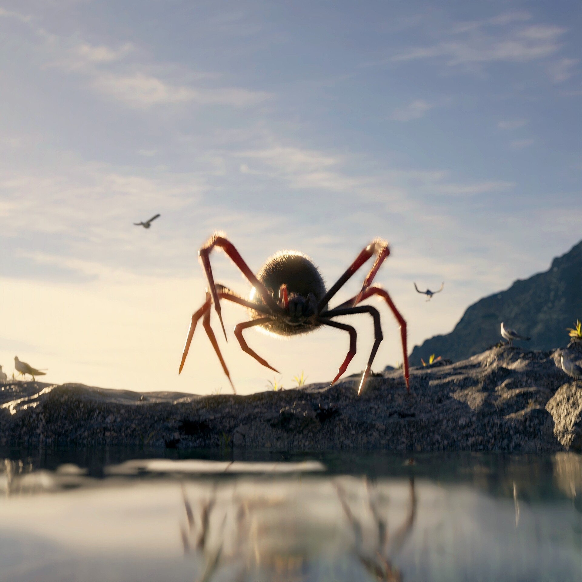 ArtStation - Floppy Sea Spider