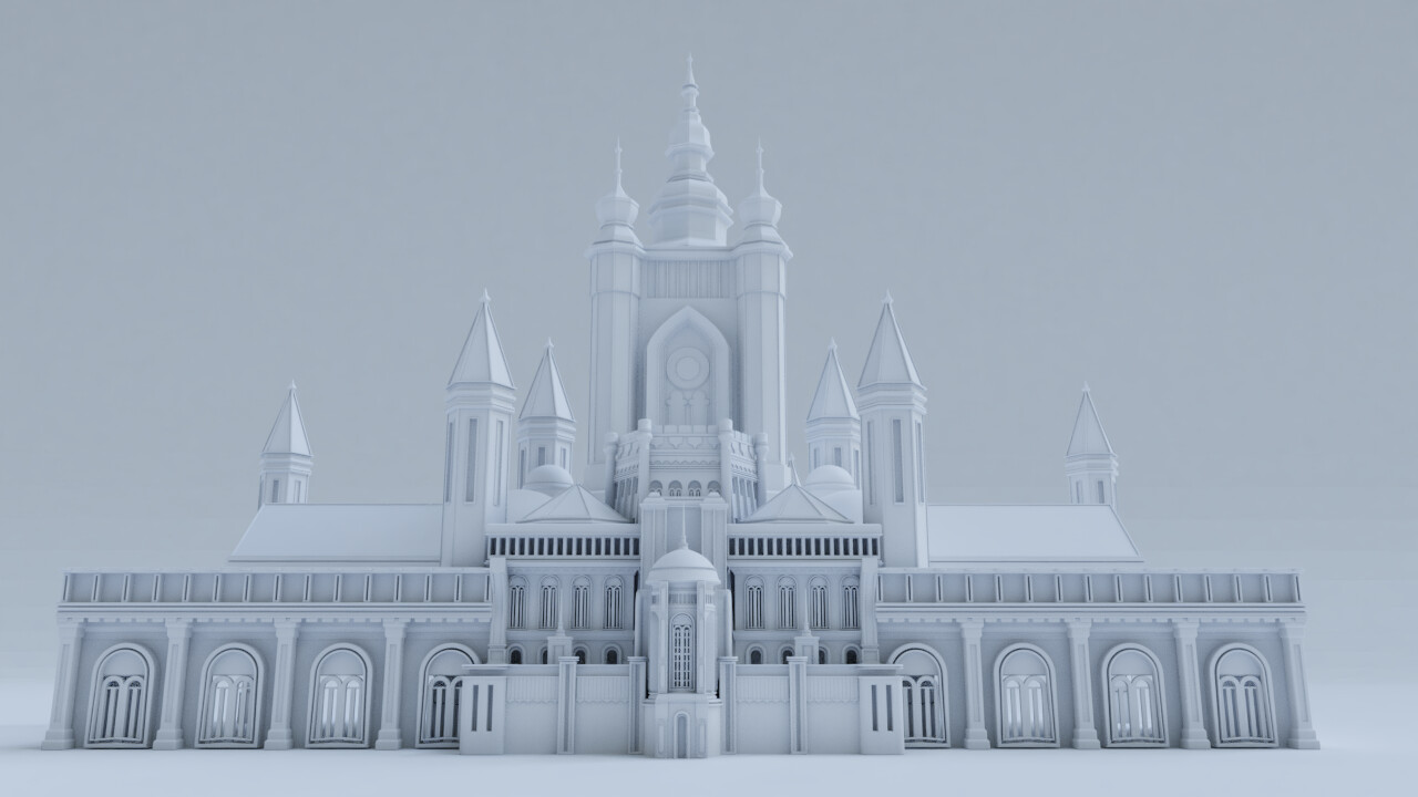 ArtStation - Medieval Temple