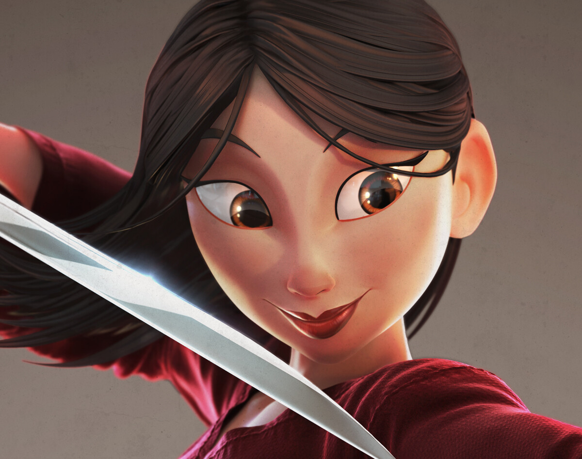 ArtStation - Mulan