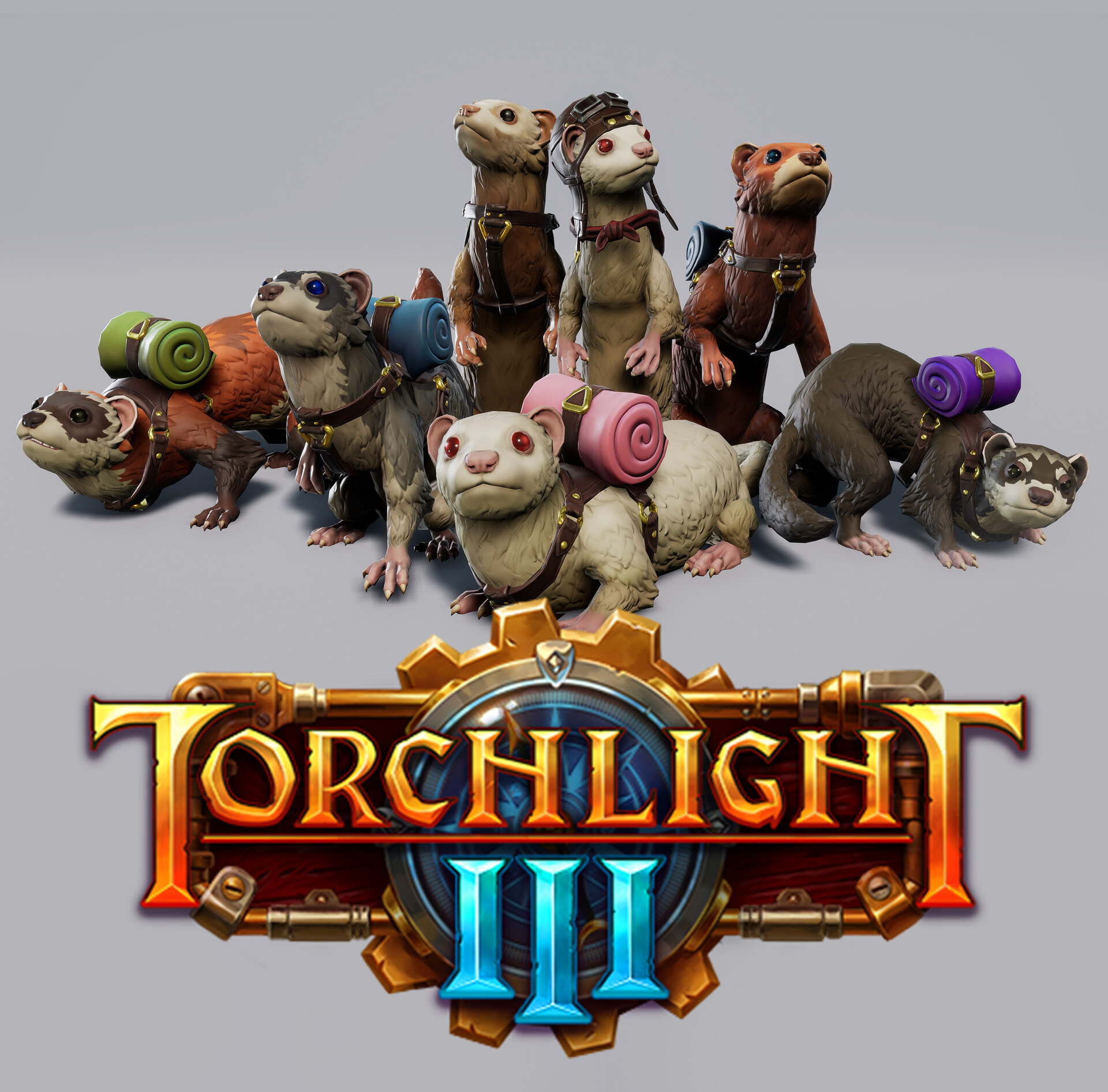ArtStation - Torchlight III: Pet Ferret