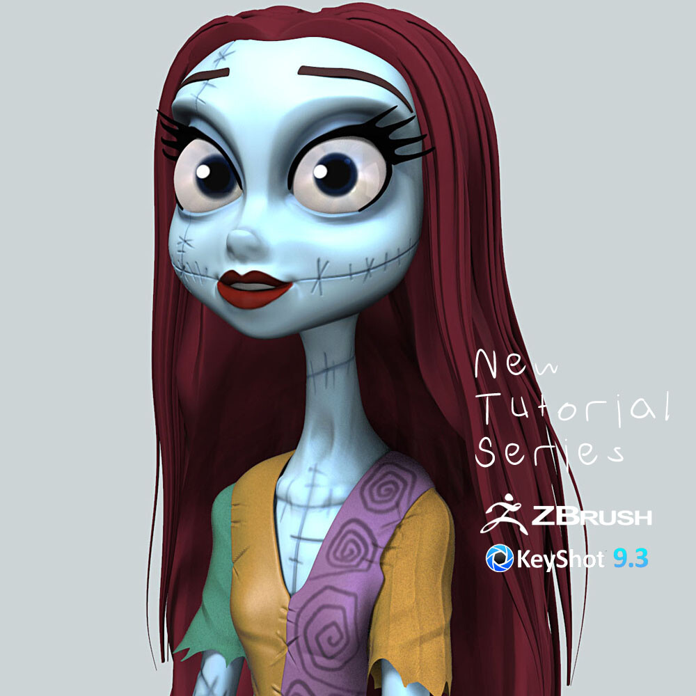 ArtStation - Sally (ZBrush 2021 tutorial)